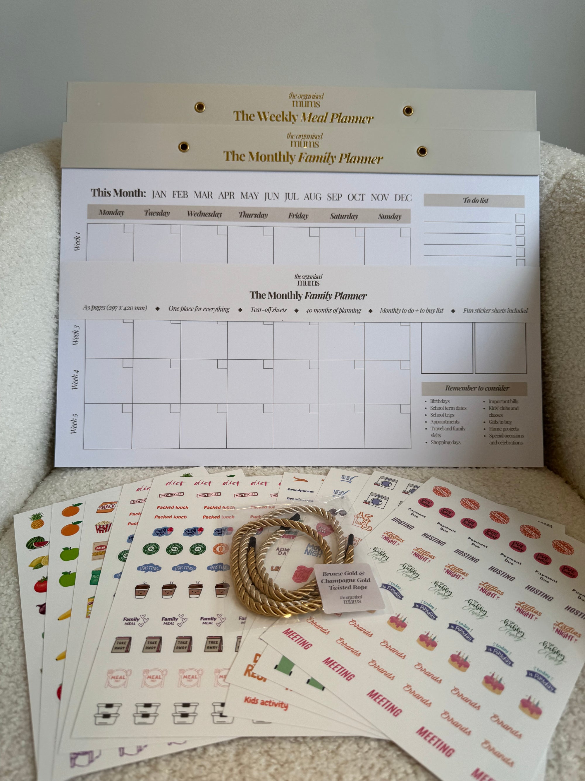 The Organised Mums: Ultimate Planners & Tools for Busy Mums